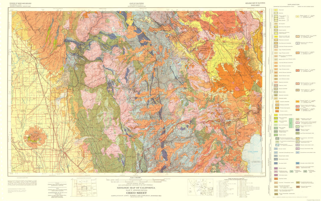 California Antique Mining Maps | Historical Mining Cartography – Maps ...