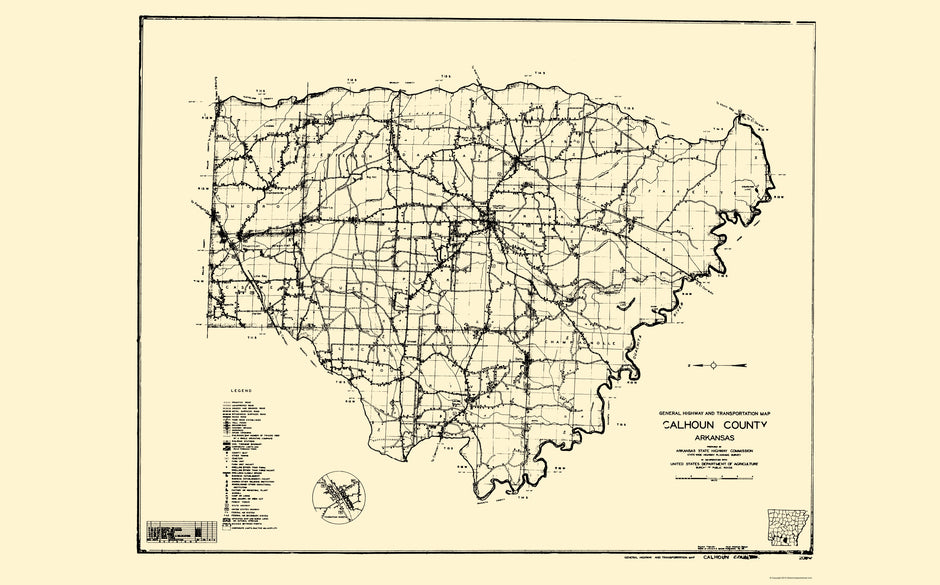 Historical County Maps - Arkansas – Maps of the Past
