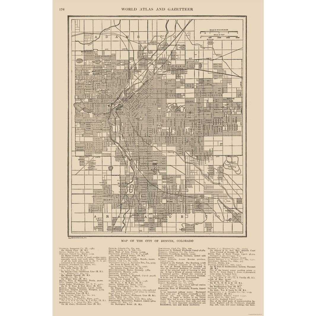 Historical City Maps - Colorado – Maps of the past