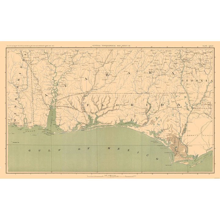 Civil War Maps - Mississippi – Maps of the Past