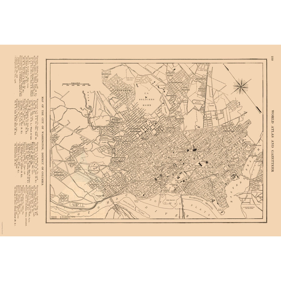 Historical City Maps - Washington DC – Maps of the Past