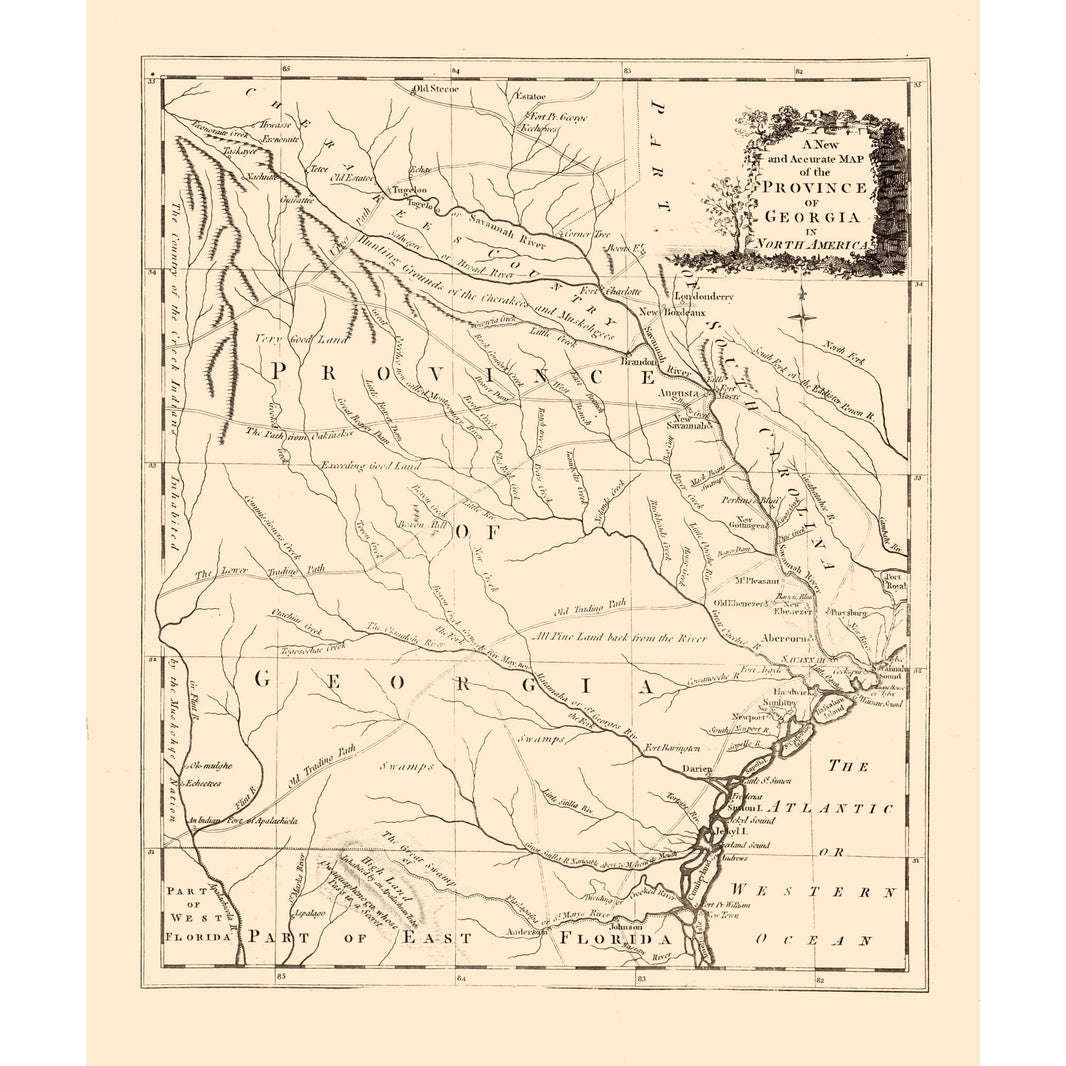 Old State Maps - Georgia – Maps of the Past