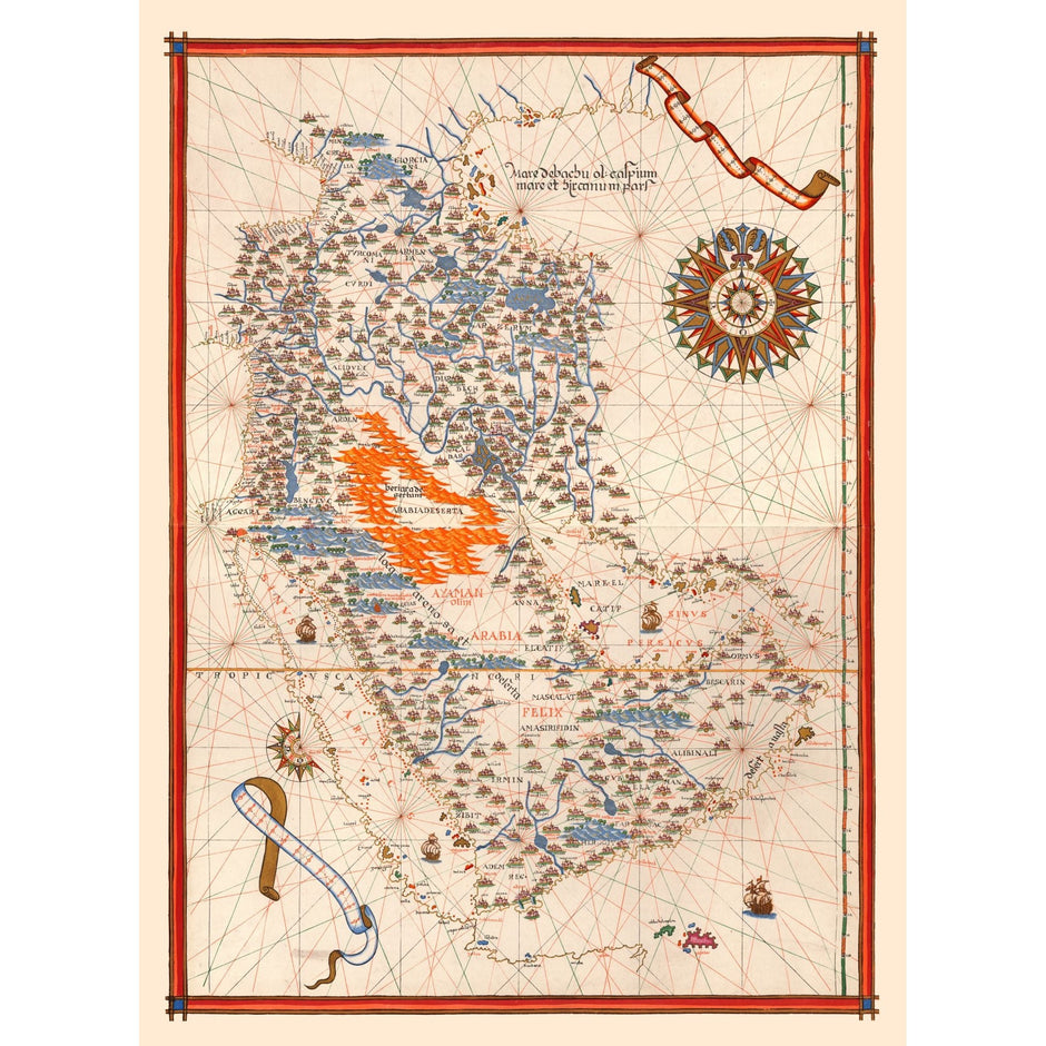 Historical International Maps - Saudi Arabia – Maps of the Past
