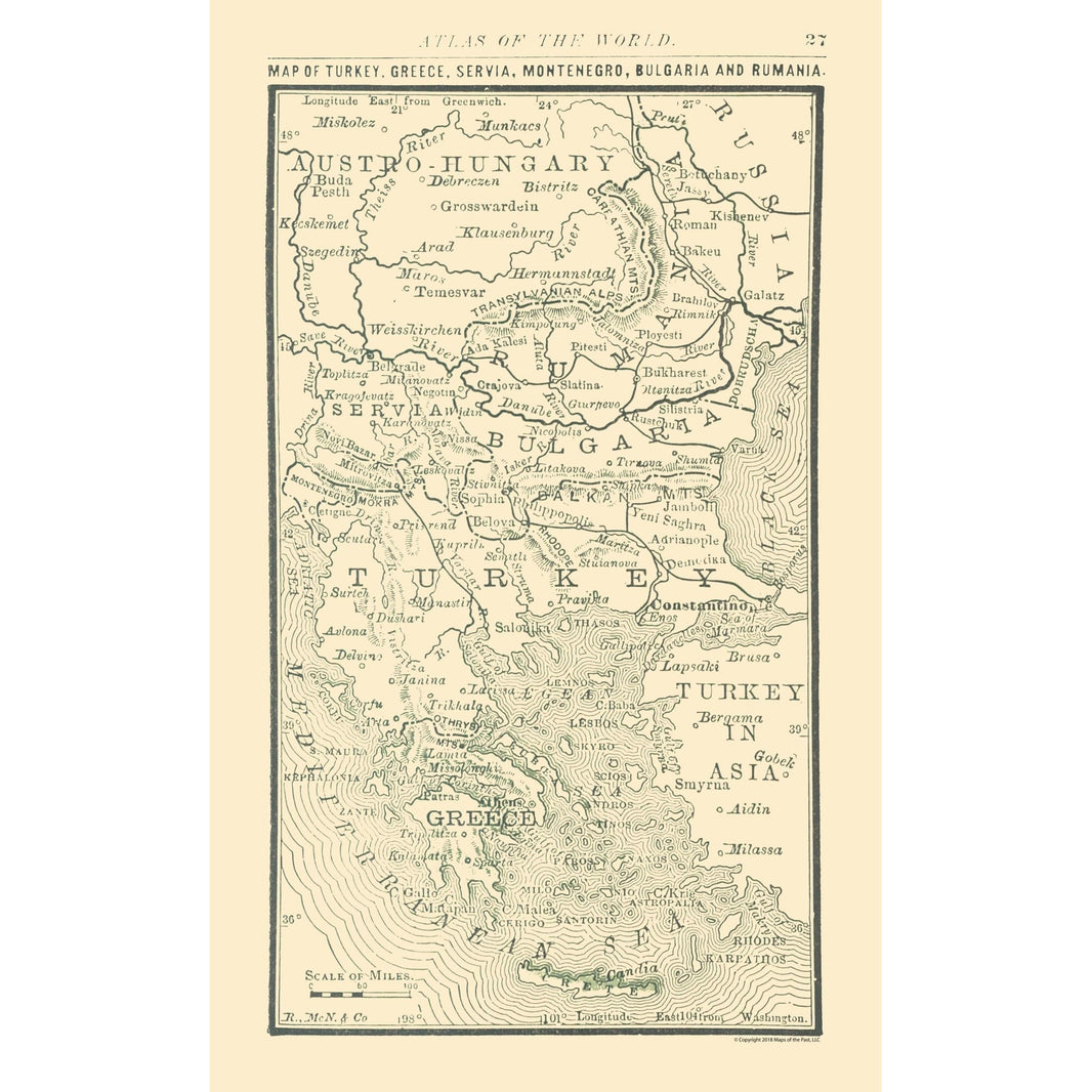 Historical International Maps - Serbia – Maps of the Past
