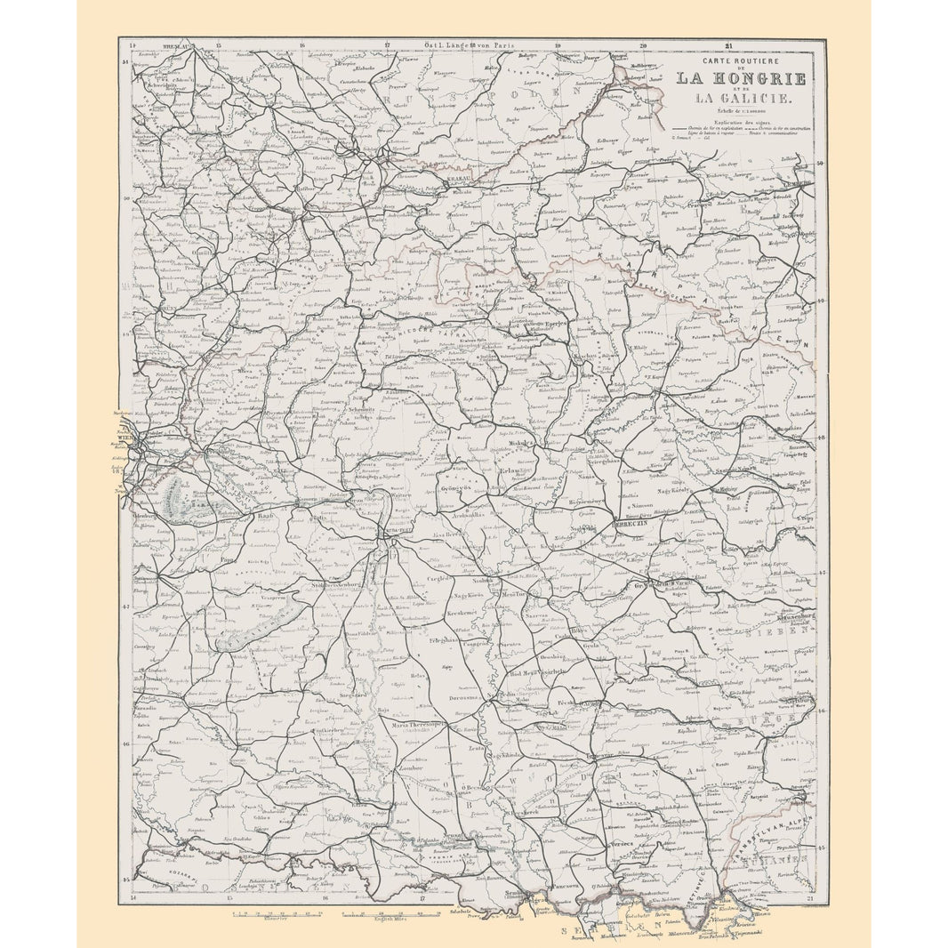 Historical International Maps - Hungary – Maps of the Past