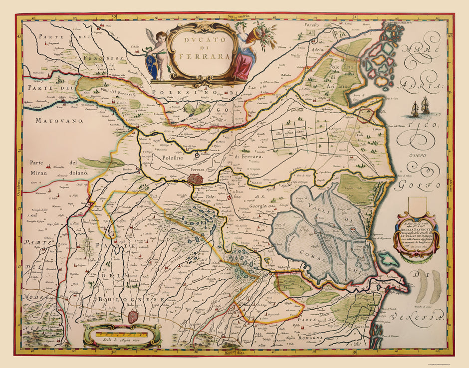 Historical International Maps - Ferrara – Maps of the Past