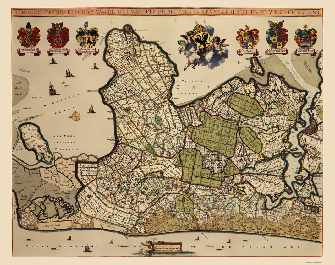 Historical International Maps - Friesland – Maps of the Past