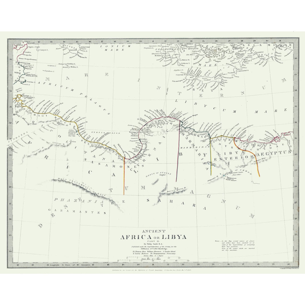 Historical International Maps - Libya – Maps of the Past