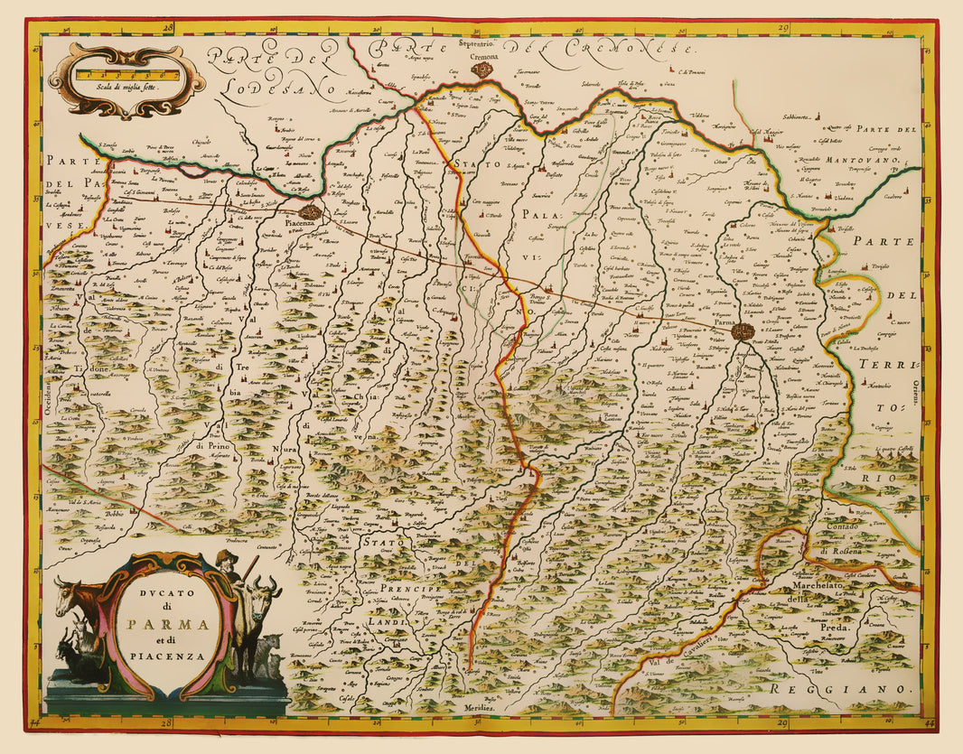 Historical International Maps - Piacenza – Maps of the Past