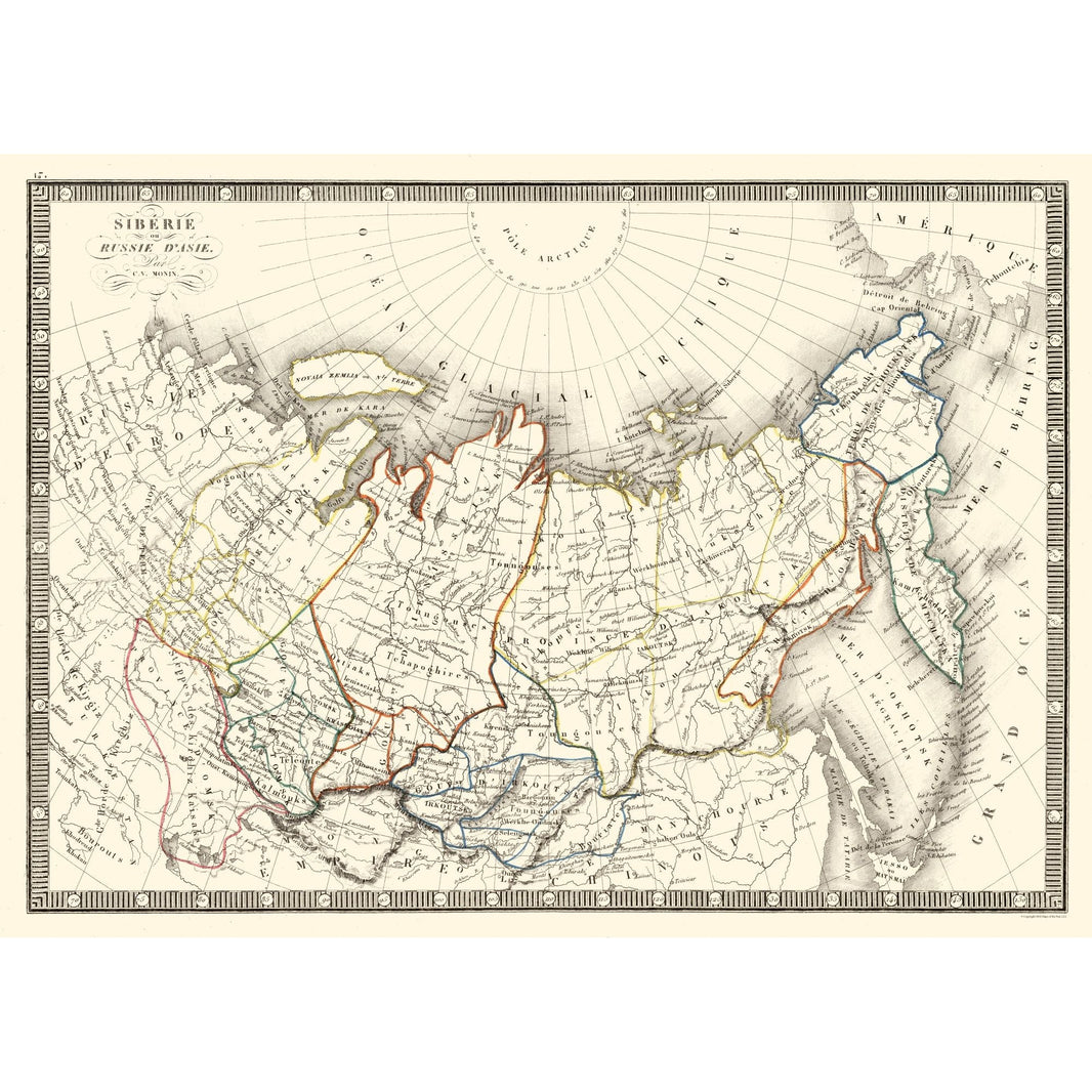 Historical International Maps - Siberia – Maps of the Past