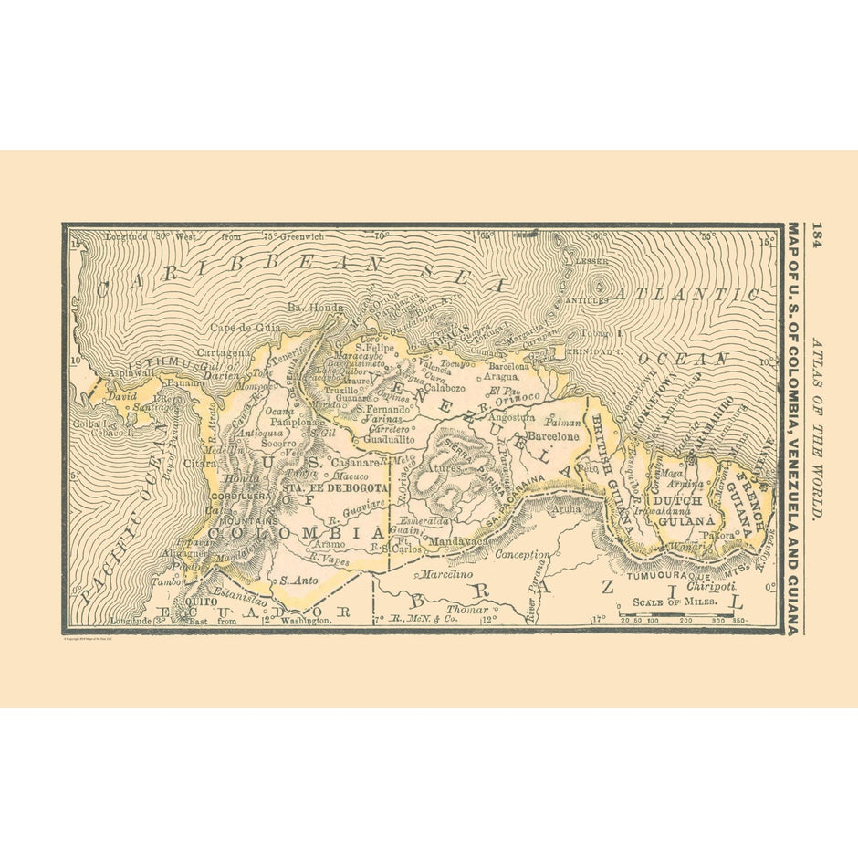 Historical International Maps - Venezuela – Maps of the Past