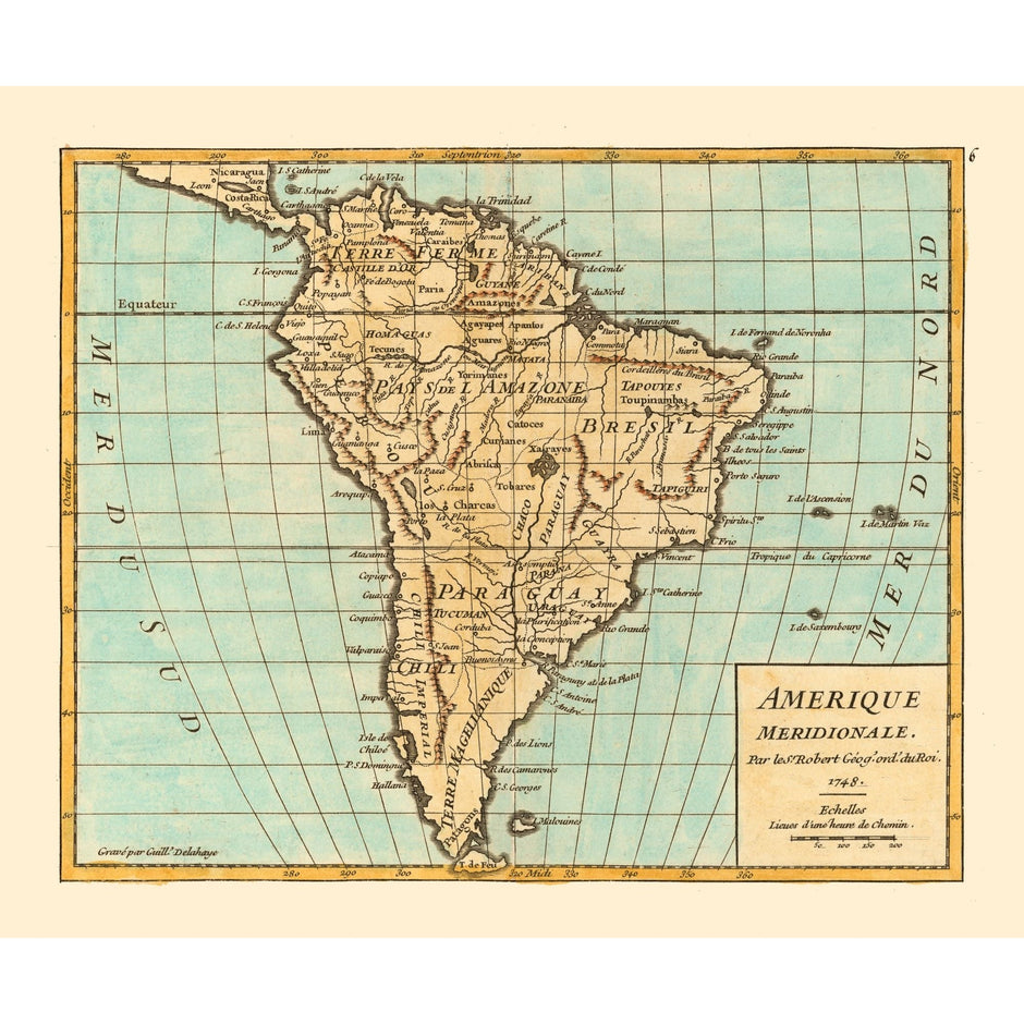 Historical International Maps - South America – Maps of the Past