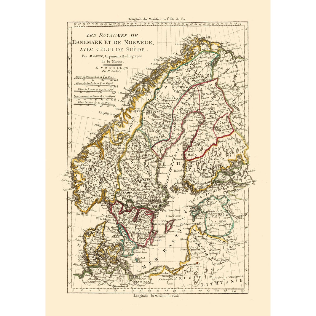 Historical International Maps - Norway – Maps of the Past