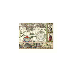 Historic Map - World America 1492 to 1499 - Bleau - 29.60 x 23 - Vinta ...