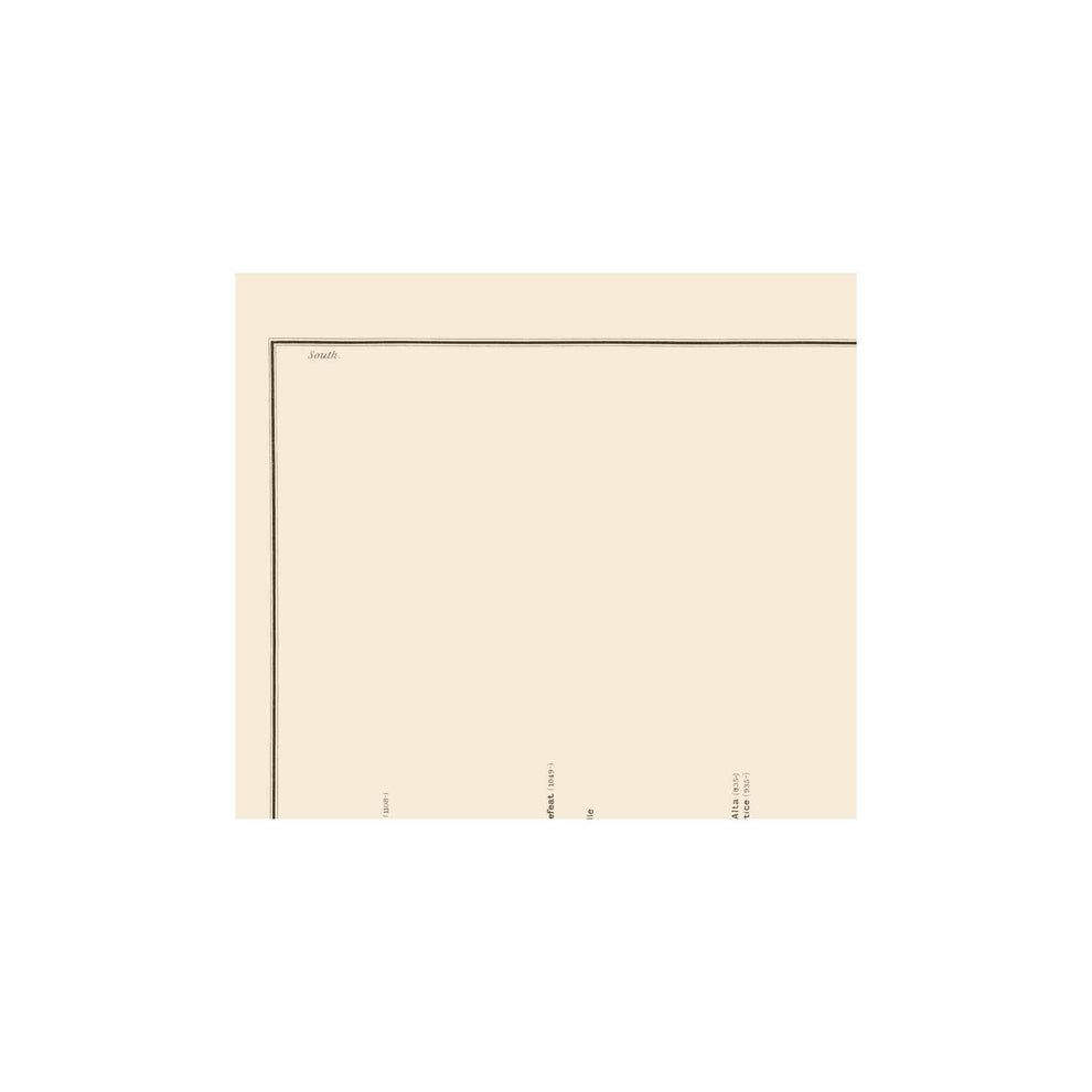 Historic Mine Map - Nevada Comstock Lode Vertical Projection 3 - Becke ...