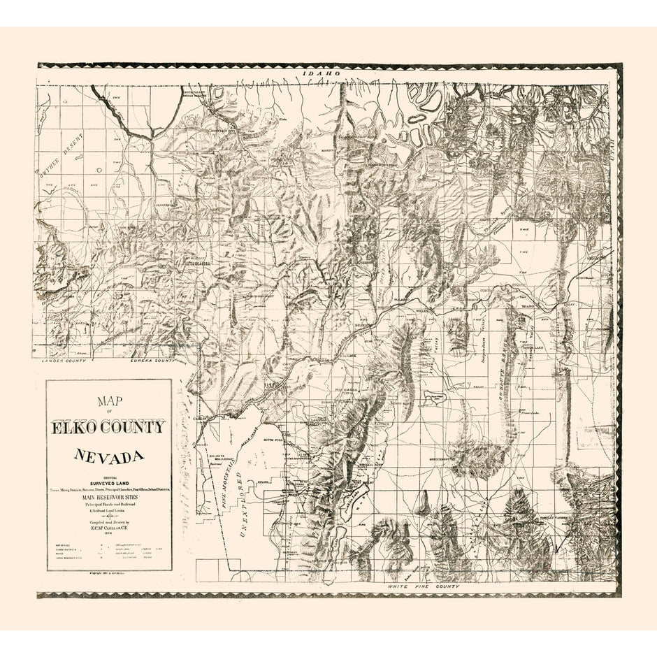 Historical County Maps - Nevada – Maps of the Past