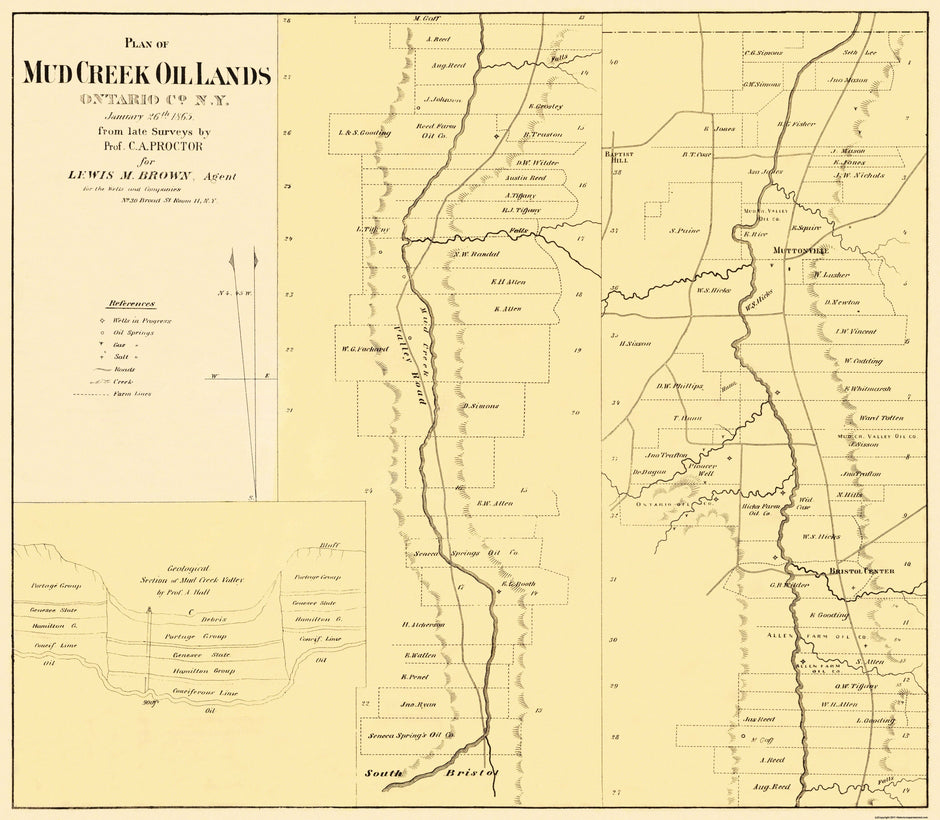 Old Mining Maps - New York – Maps of the past