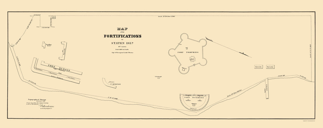 New York Historical City Map Prints | Vintage City Maps – Maps of the Past