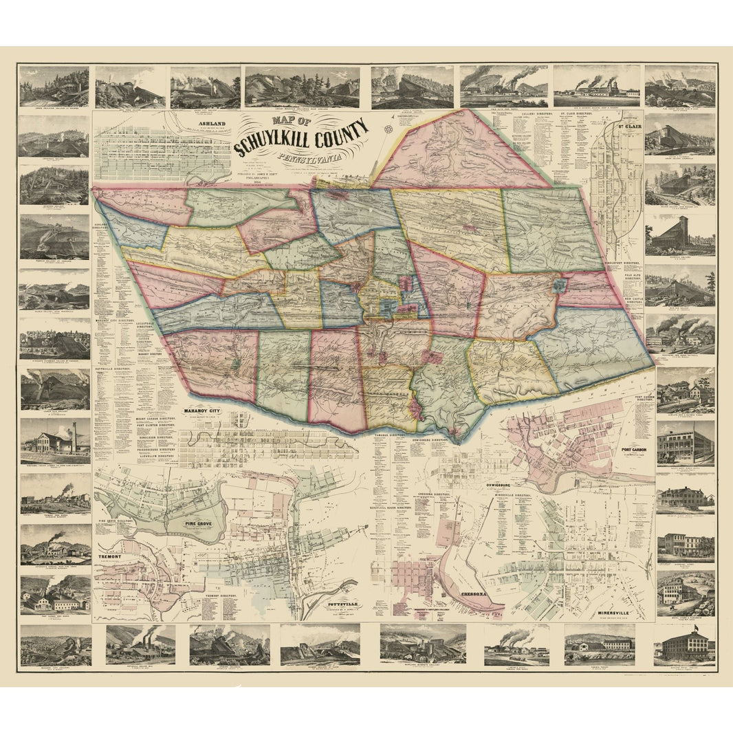 Historical County Maps - Pennsylvania – Maps of the Past