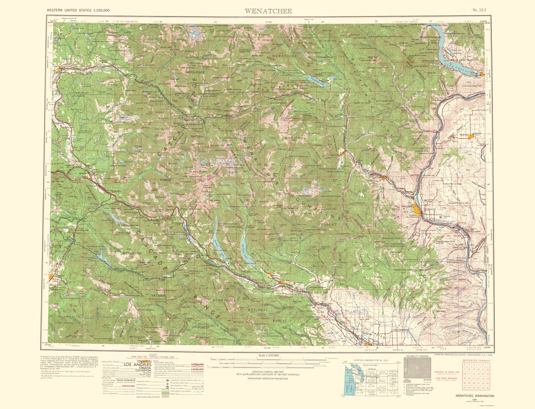 Historic Topographic Maps - Washington – Maps of the Past